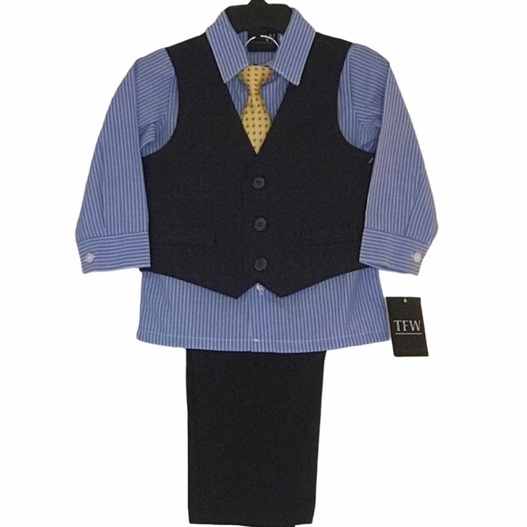 Tfw | Matching Sets | Tfw 4 Piece Formal Suit With Tie | Poshmark